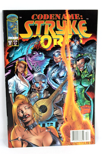 Codename Stryke Force #12 Job Zero UPC Newsstand 1995 Image Comics G+ | eBay