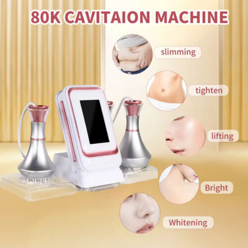 3 In 1 80Khz Cellulite Removal Machine Touching Screen Fat Burning ...