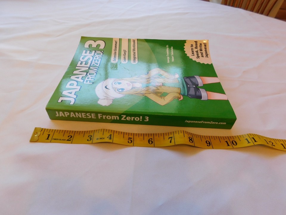 Japanese from Zero! 3 Proven Techniques to Learn workbook grammar Kanji ...