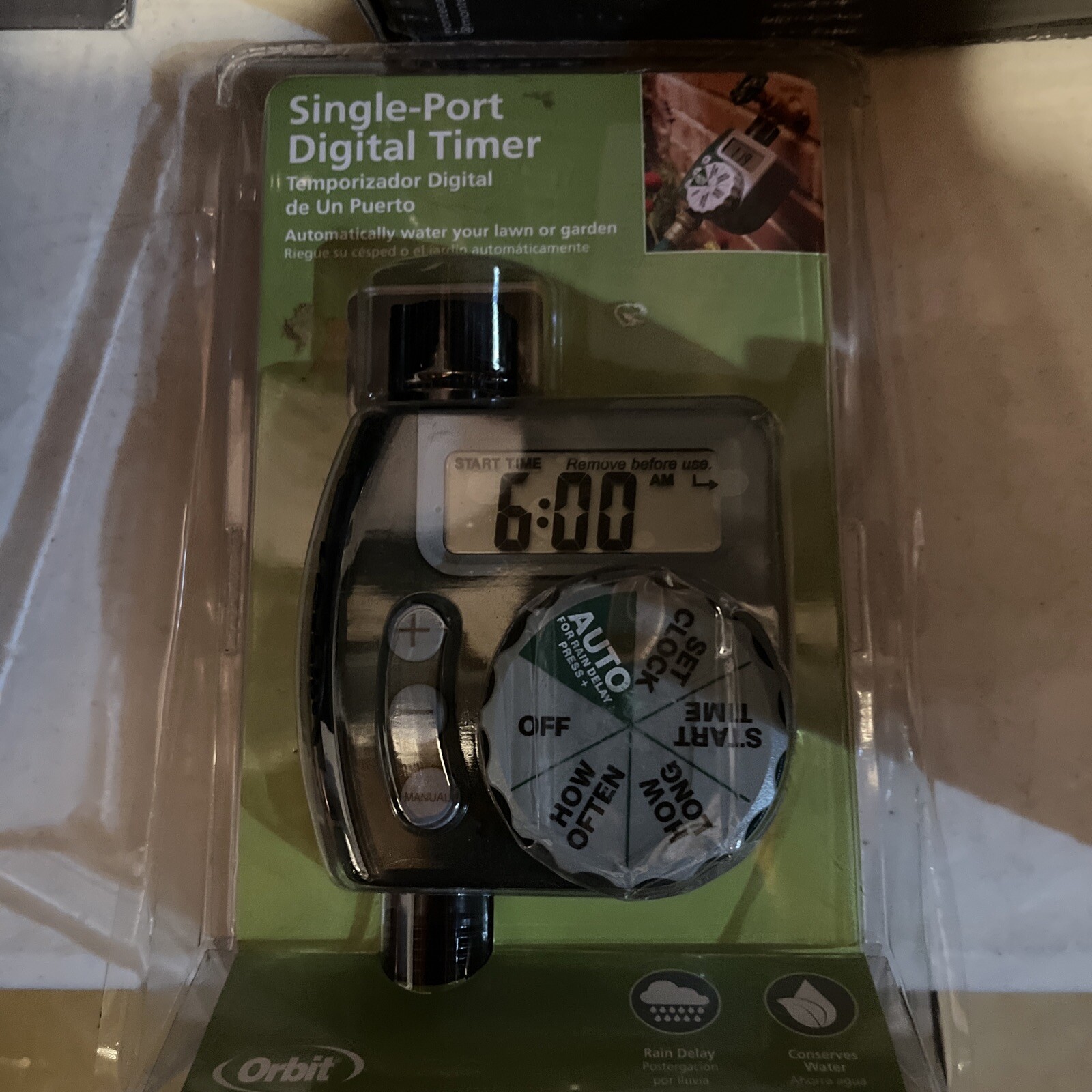 Orbit Single Outlet Hose Watering Timer - Green for sale online | eBay