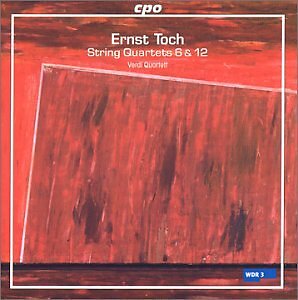 VERDI QUARTETT - Ernst Toch: String Quartets Nos. 6 & 12 - CD - **Mint ...