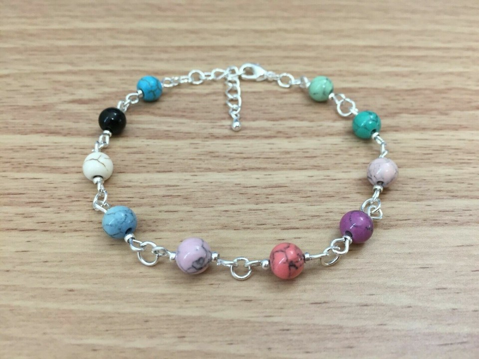 (1) Bracelet Women Fashion Delicate Stylish Charm Silver Chain Design | eBay