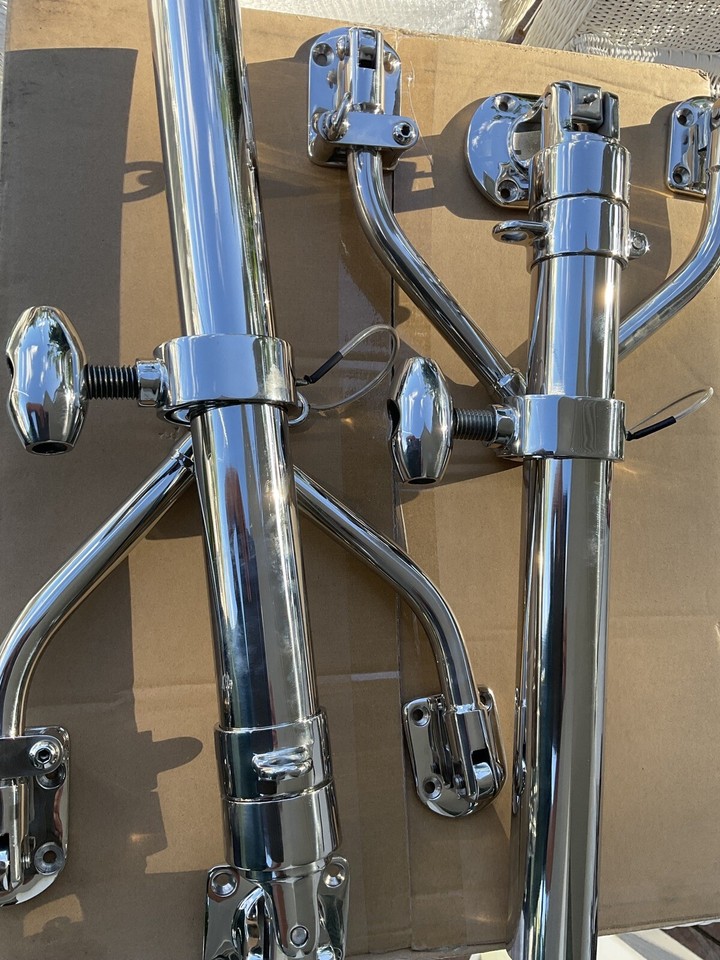 Lees Tigress Wishbone Outriggers 1 1/2 X18 Main Tube 316 Stainless ...