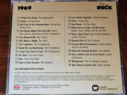 Classic Rock 1969 CD Various Artists | eBay