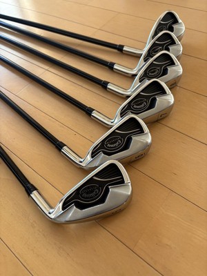 Callaway Collection CC Iron Set 6 Clubs Carbon Shaft Limited Edition ...