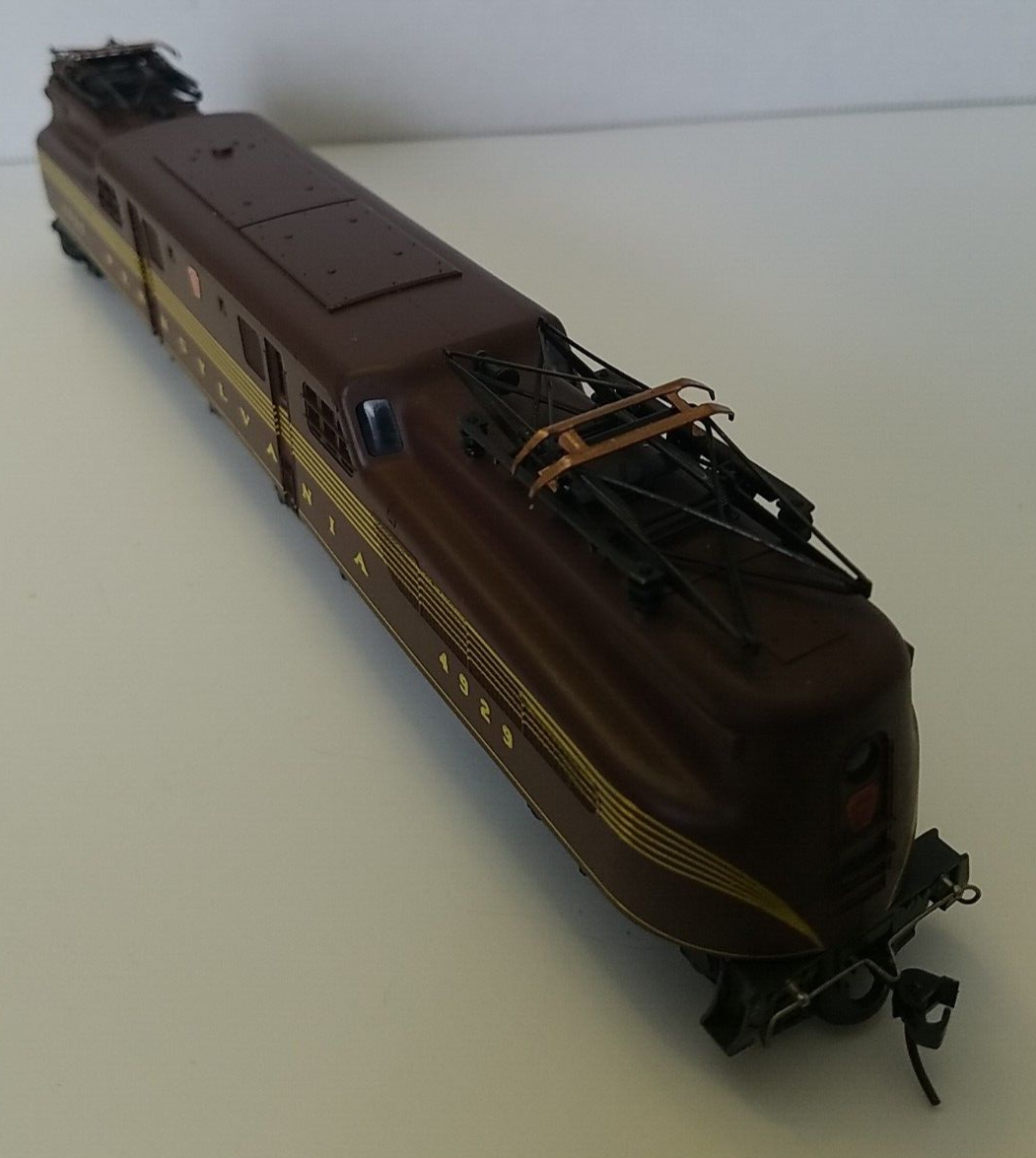 HO SCALE RIVAROSSI/AHM ELECTRIC GG1 LOCOMOTIVE - PENSY # 4929 - TWO ...
