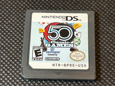 Nintendo DS 50 Classic Games ~ Cartridge Only 828068212810| eBay