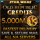 SWTOR Credits Star Wars the Old Republic Credit 🎫5000M 🗽USA-Based ️24h ...