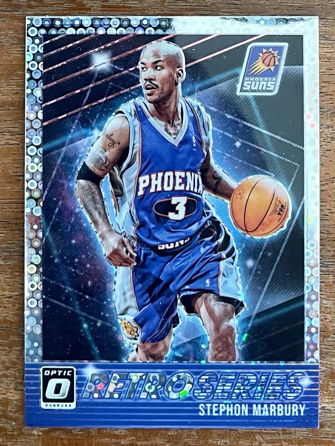 2018-19 Panini Donruss Optic - Retro Series Stephon Marbury #8 Holo ...