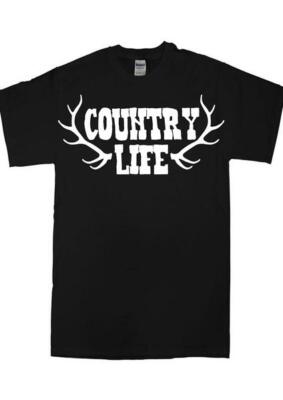 Country Life T-Shirt - Rural Living, Country Music, USA, UK, AUS ...