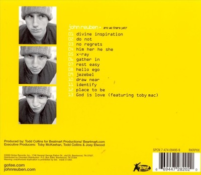 JOHN REUBEN ARE WE THERE YET? NEW CD 669447282020 | eBay