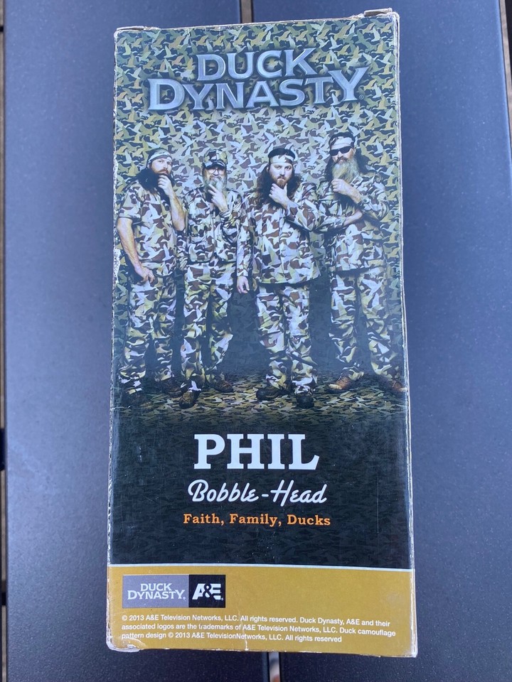 Phil Robertson Duck Dynasty Signed Funko Wacky Wobbler Bobblehead JSA C ...