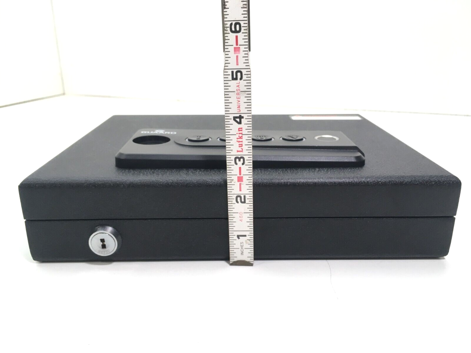 Small Safe Biometric Pistol Handgun Jewelry Slim Steel Portable Lock ...