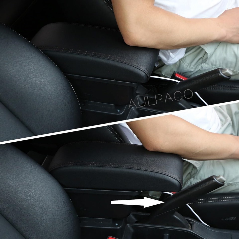 Fit Nissan Kicks 2016-2021 Armrest Storage Box Center Console Organizer ...