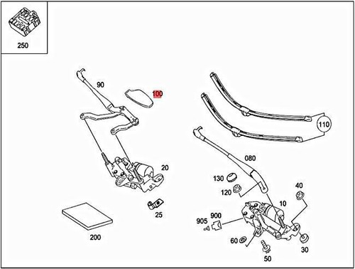 Genuine MERCEDES C216 W221 S-CLASS W221 Coupe C216 Cap 2218240049 | eBay