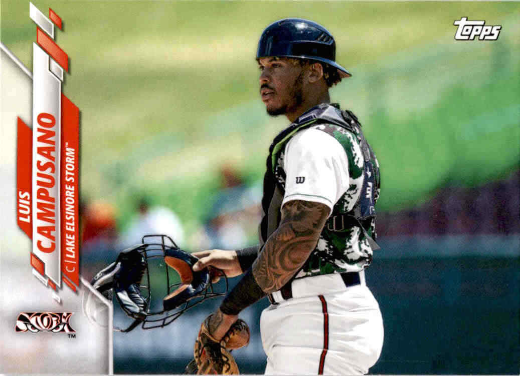 2020 Topps Pro Debut PD187 Luis Campusano San Diego Padres | eBay