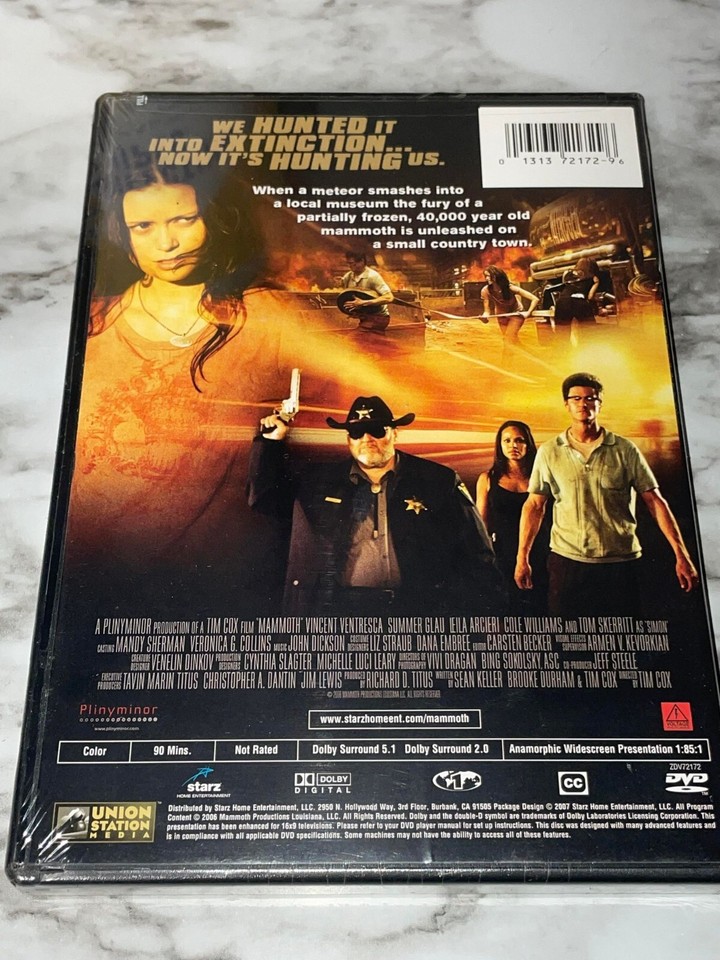 Mammoth (DVD, 2008, Original Uncut Version) Widescreen - BRAND NEW ...