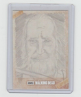 WALKING DEAD EVOLUTION HERSHEL SKETCH CARD BY ARTIST JASON SOBOL 1/1 ...