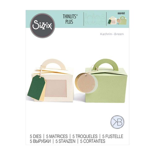 Sizzix Thinlits Plus Dies By Kath Breen 5/Pkg - All In One Box* | eBay