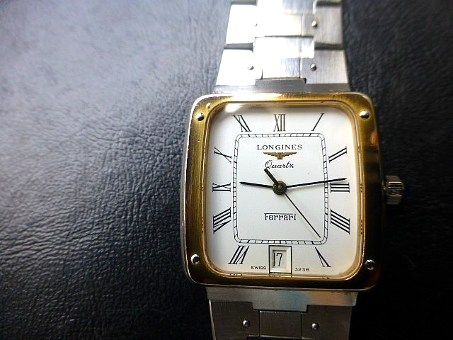 LONGINES FERRARI QUARTZ MENS VINTAGE WATCH | eBay