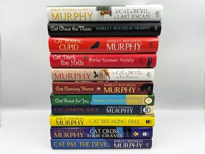 11x Shirley Rousseau Murphy Joe Grey Mystery Cat Novels Hardback Book ...