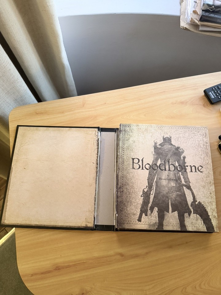 Bloodborne PS4 PRESS KIT (Review Game copy, Artbook and Media book ...
