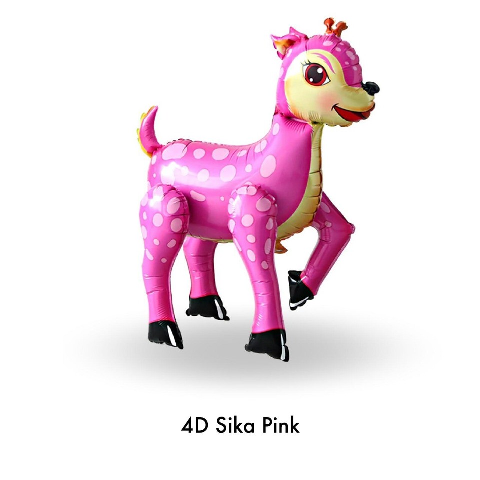 4D DINOSAUR FOIL Balloons Helium Baloon Jungle Birthday Children Party ...