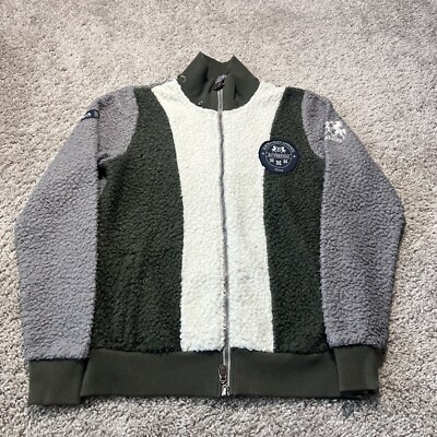 B Vertigo Deep Pile Full Zip Fleece Sherpa Equestrian Jacket Small ...