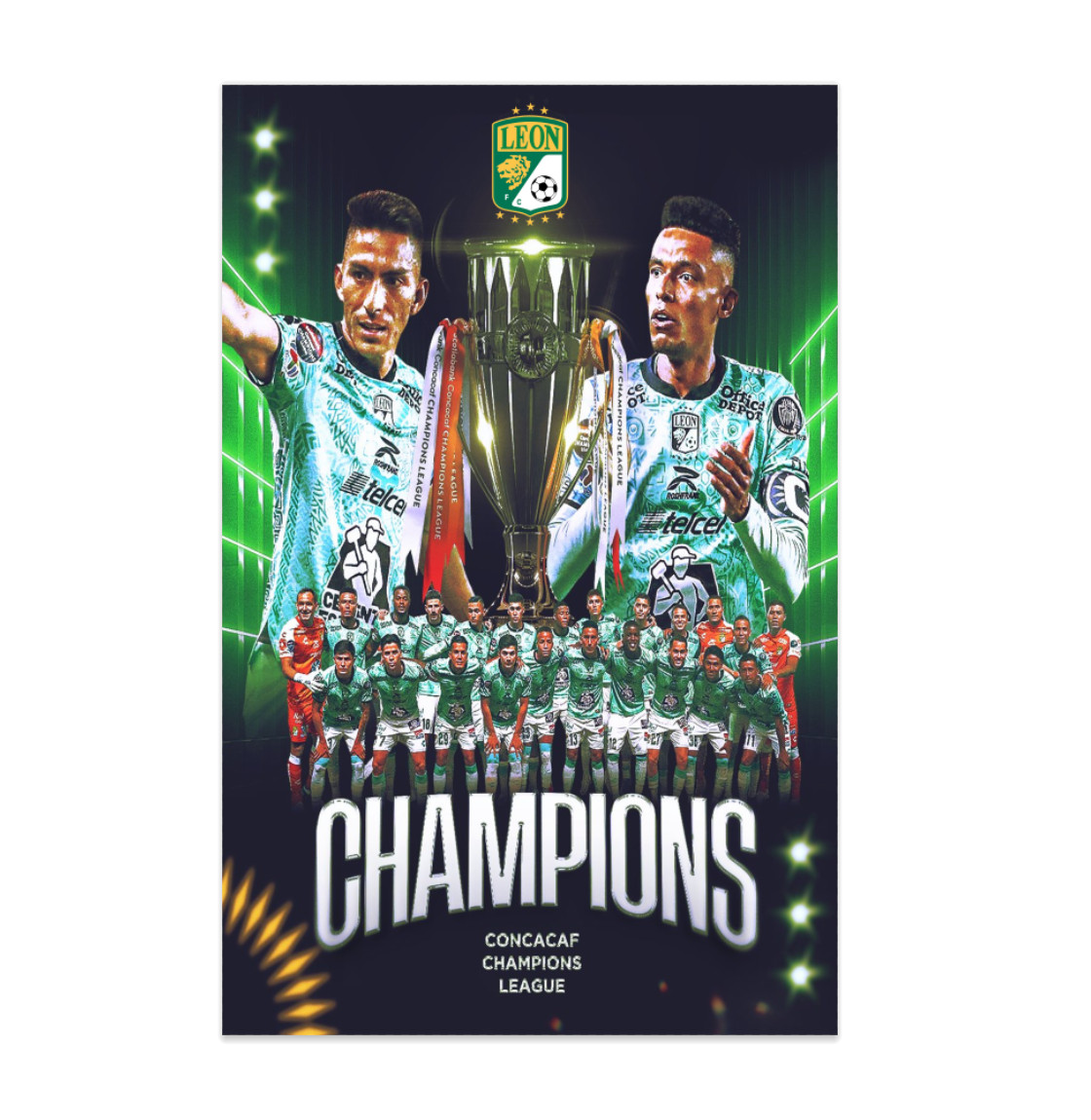 Leon Soccer Team Logo