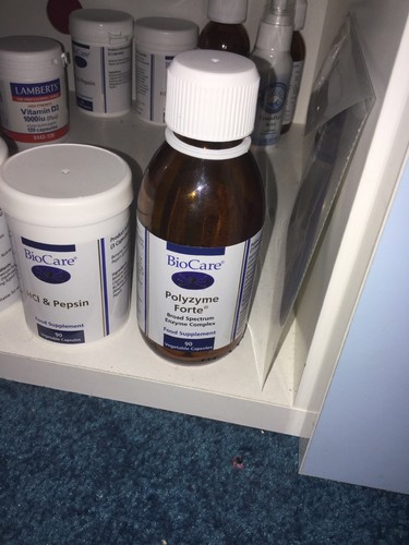 BioCare Polyzyme Forte High Potency Broad Spectrum Digestive Enzymes 30 for sale online | eBay UK