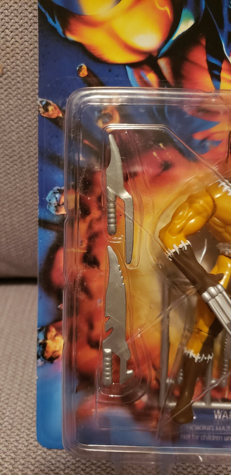 Vintage 1995 Marvel X-Men Mutant Genesis Series WOLVERINE FANG Action ...