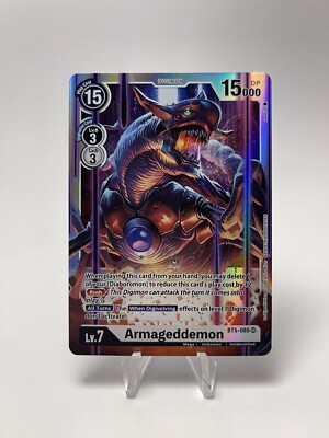 Digimon Card Game Armageddemon BT5-085 SR NM | eBay