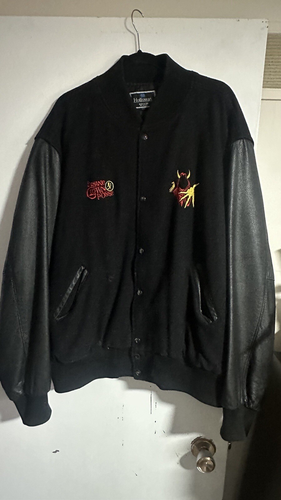 Insane Clown Posse Icp Twiztid The Wraith Crew 1/1 Varsity Jacket 3XL ...
