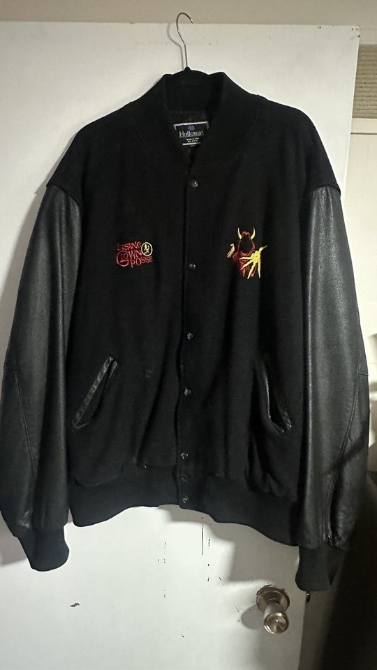 Insane Clown Posse Icp Twiztid The Wraith Crew 1/1 Varsity Jacket 3XL ...