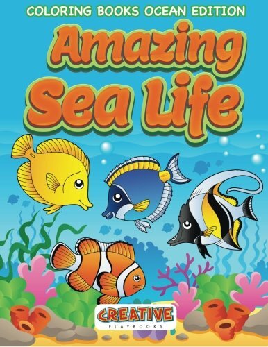Amazing Sea Life Coloring Books Ocean Edition 9781683231073| eBay
