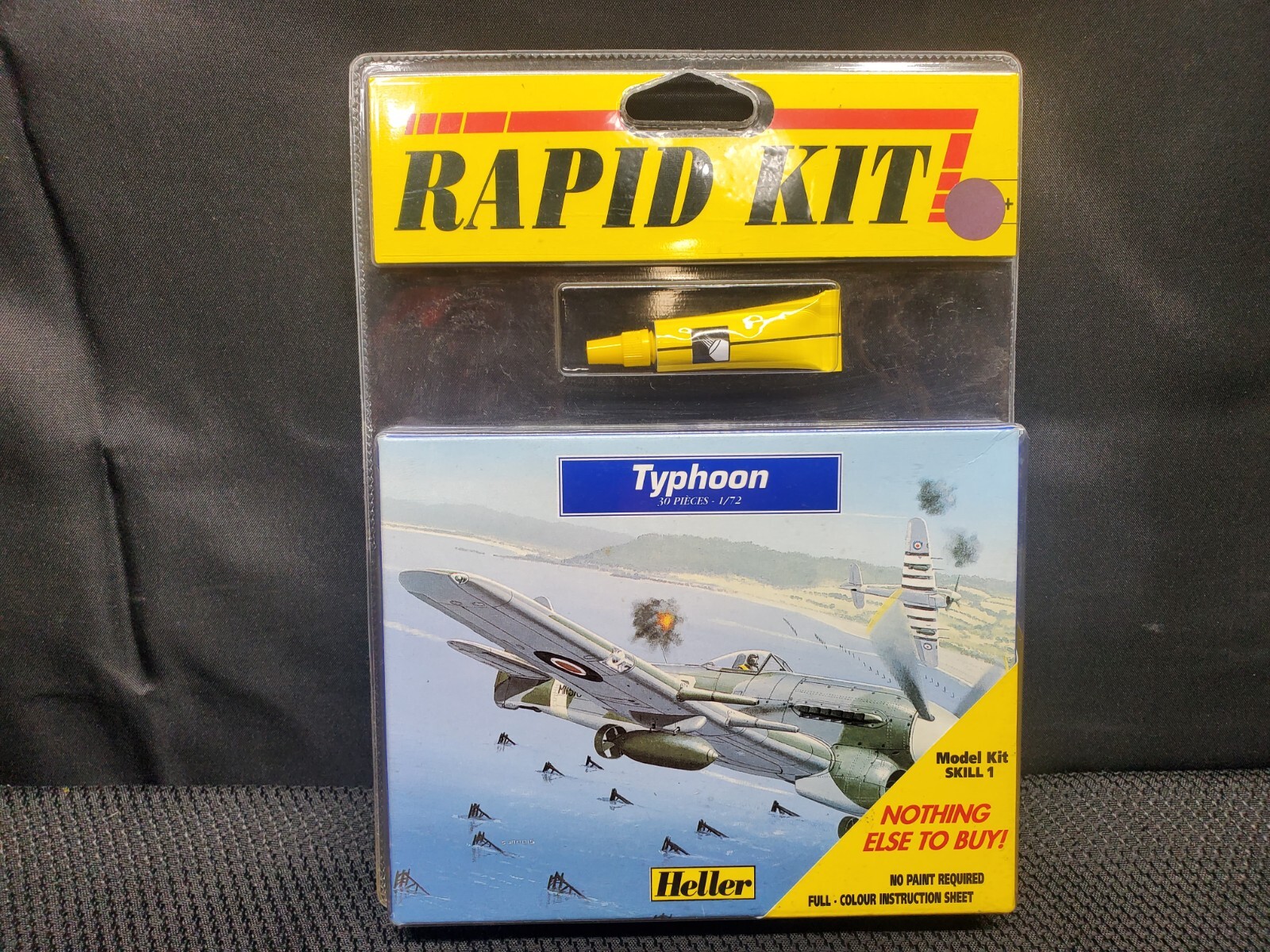 New HELLER Rapid Kit Typhoon Airplane 1:72 Skill 1 | eBay