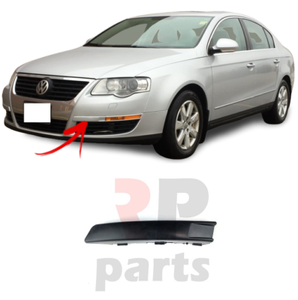 FOR VW PASSAT B6 06-10 NEW FRONT BUMPER MOLDING TRIM FOR PAINTING LEFT N/S