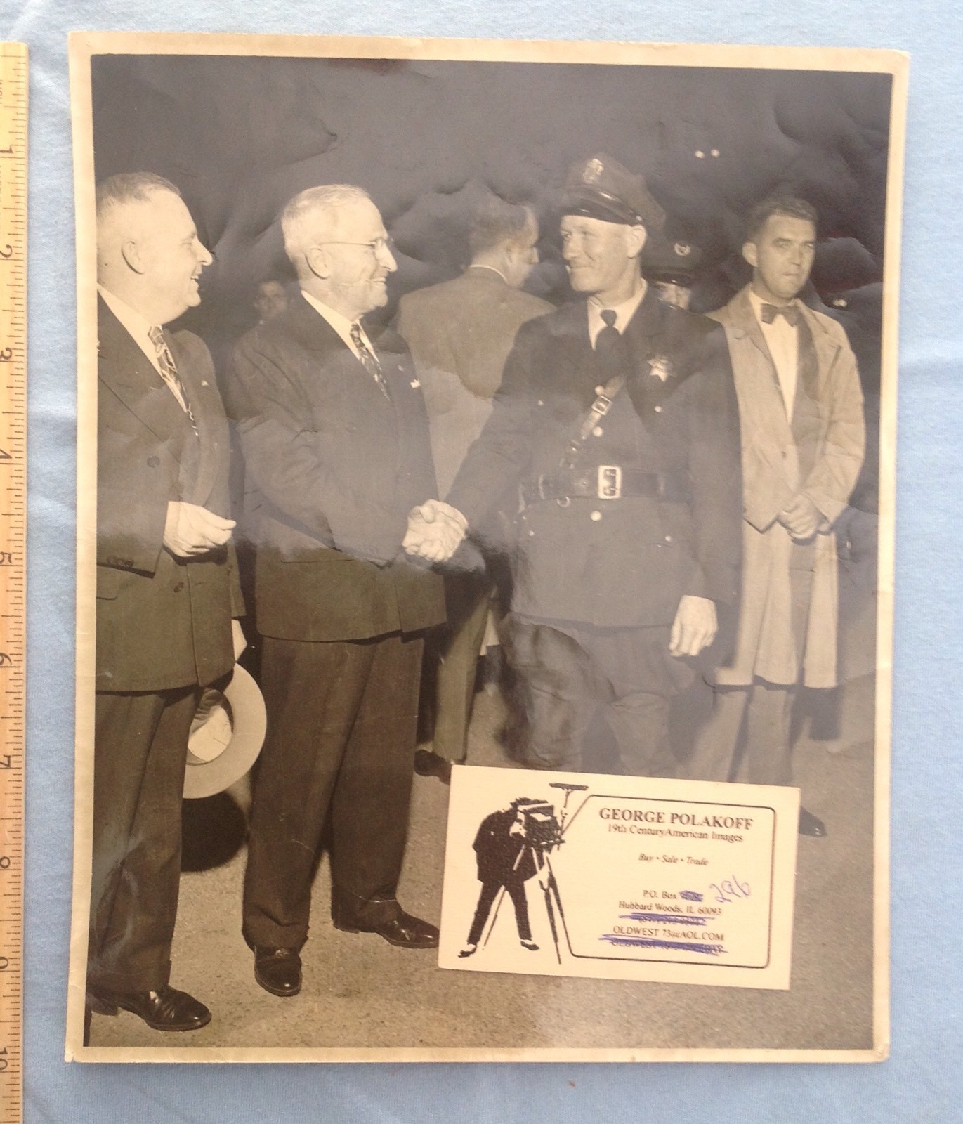 Harry S Truman, Original Vintage 8"x10" Photograph, Roswell UFO Crash ...