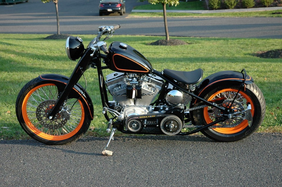 DNA Chrome Left Side 4 Four Piston Front Brake Caliper Kit w/ Bracket ...