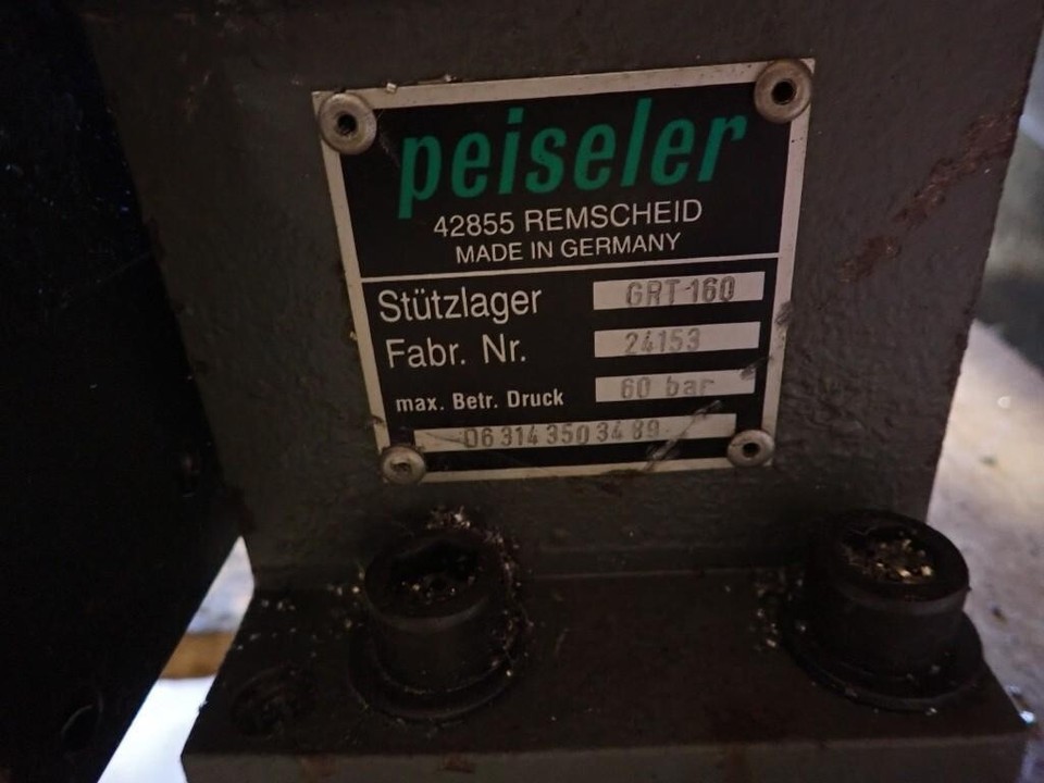 PEISELER ROTARY TABLE #GRT 160 / #AWU 160 w/Fanuc Motor | eBay
