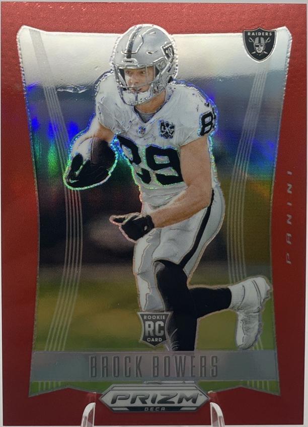 2024 Panini Prizm Deca - Brock Bowers #170 Red Prizm /199 (RC) for sale ...