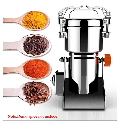 400g Electric Swing Type Grinder Dry Spice Herb Machine Cereal Mill ...