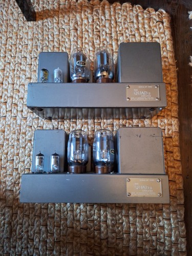 Quad II Power Valve Amplifiers & Quad 22 Control Unit & FM Tuner | eBay UK