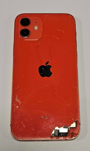 Used Grade C | iPhone 12 I RED I 256GB | Cracked Front & Back I ...