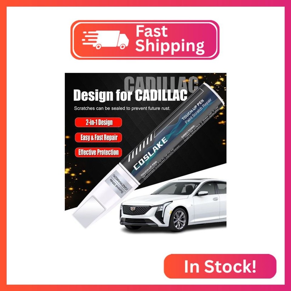 COSLAKE Car Touch Up Paint(Crystal White Tricoat(G1W/WA140X)) for ...