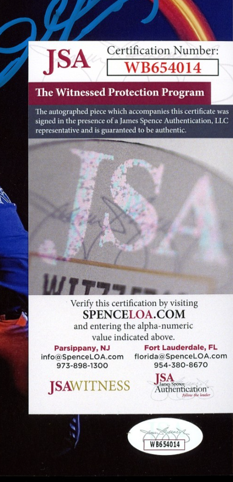 John Rocker BRAVES Signed Autograph Auto 8x10 Photo w/ "Feel The Burn B ...