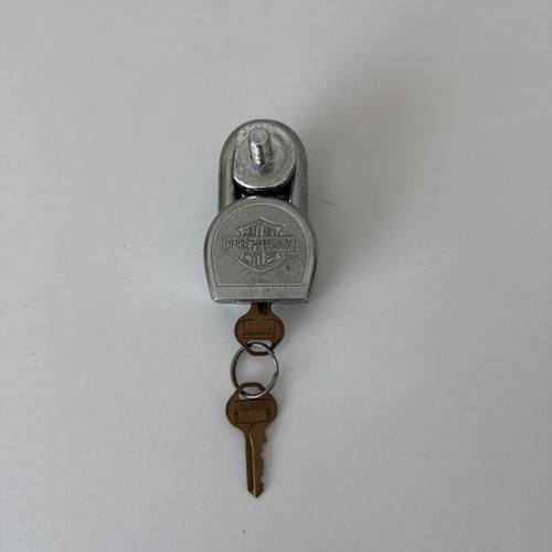 Vintage Harley Davidson Padlock With 2 Keys No 220 Master Lock Co. | eBay