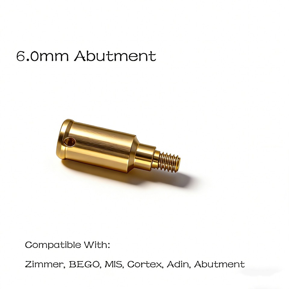 US Zest Locator Abutment Zimmer Tapered Screw-Vent TSV 3.5/4.5 ZimVie ...