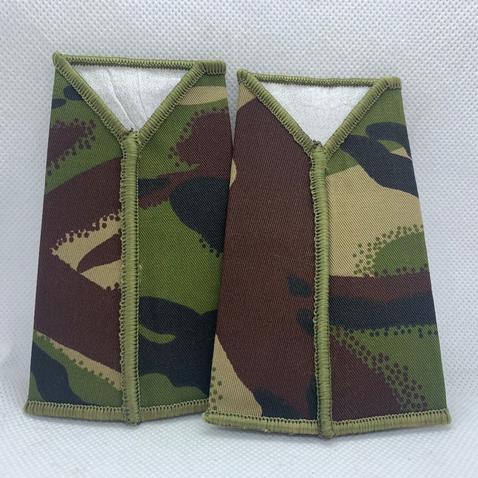 Mercian ACF DPM Rank Slides / Epaulette Pair Genuine British Army - NEW ...