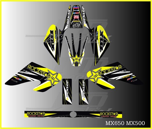 Razor MX500 MX650 graphics kit decals THICK AND HIGH GLOSS ...... | eBay